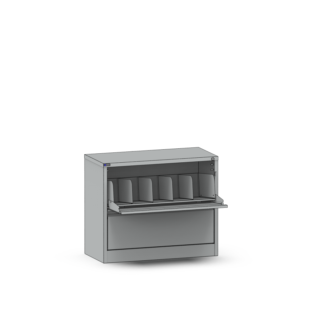 Coded File Cabinet 2 Level