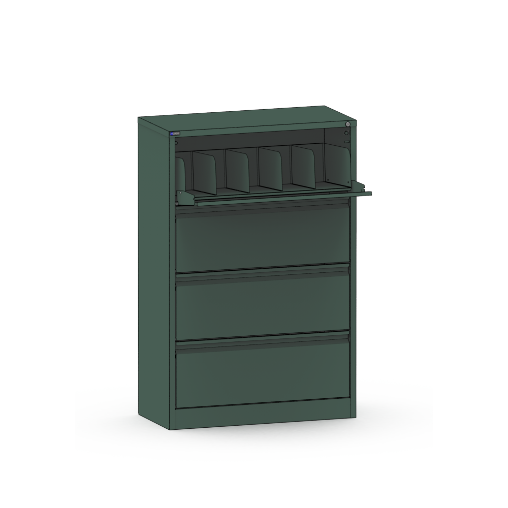 Coded File Cabinet 4 Level